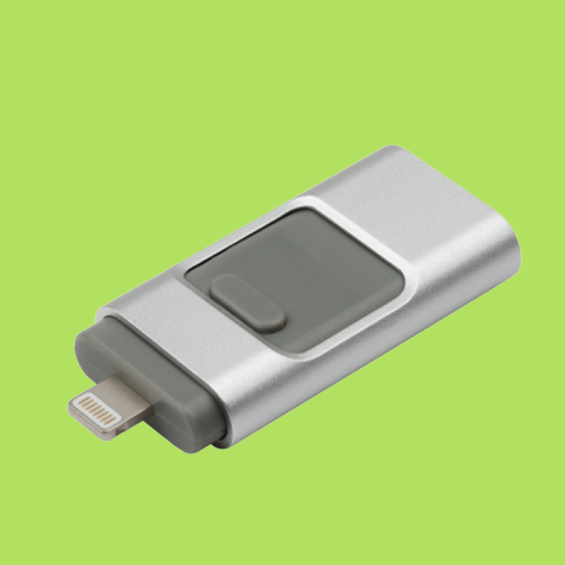 USB Flash Drive 3 in 1 micro USB/Type C + Lightning | CM-1240B